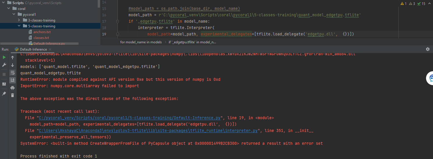 Runtimeerror Internal Unsupported Data Type In Custom Op Handler 1302091184node Number 1