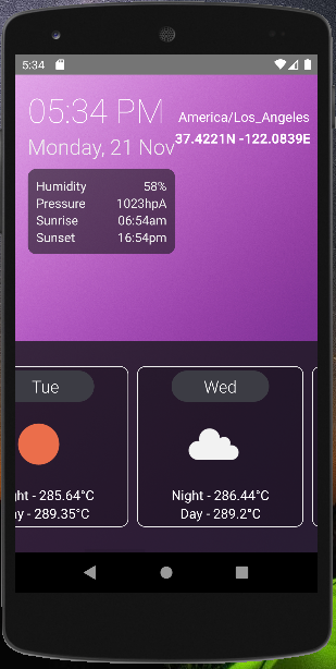 GitHub - elifeyllersuz/WeatherApp: Weather App using React NAtive