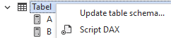 Inconsistent ordering of the output with "Script Dax" · TabularEditor TabularEditor3 ...