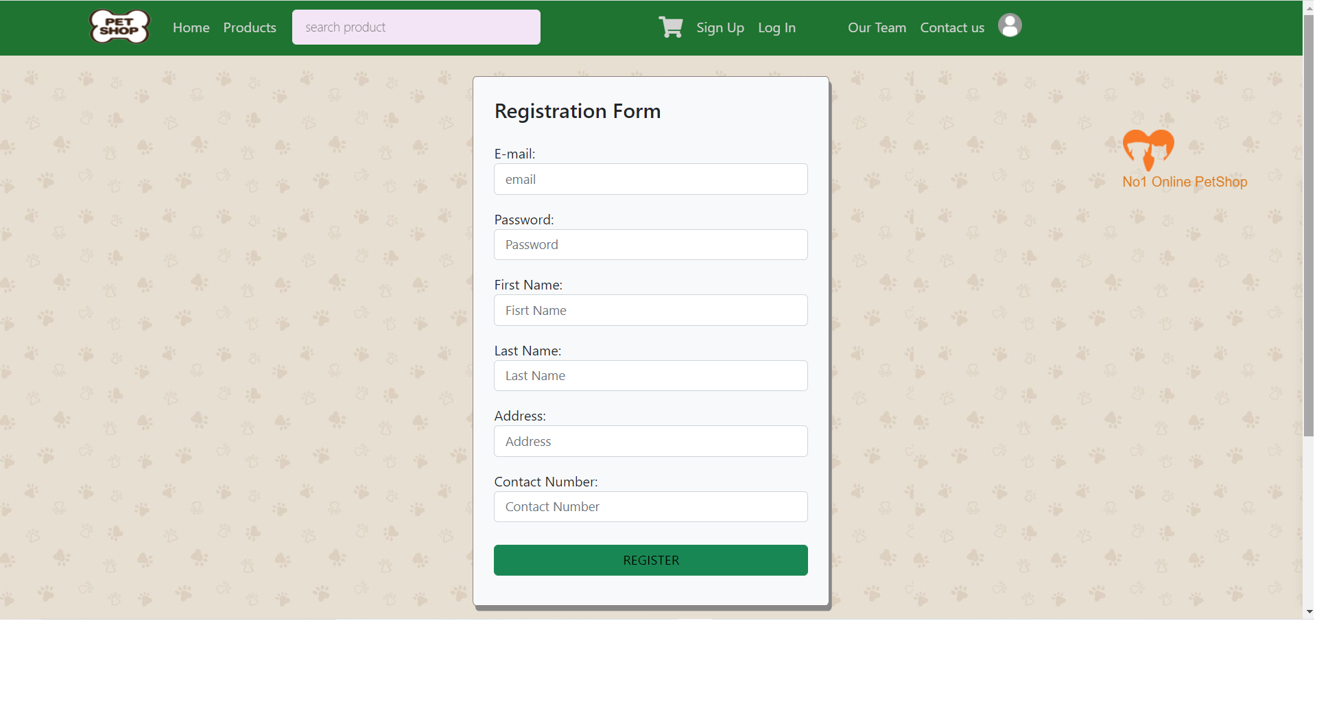GitHub - SpiValk/Best-PetShop-Ever: PeopleCert CB13 Group final project