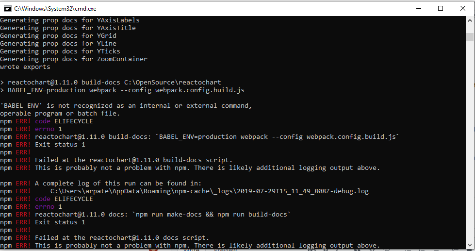 Migrate to spotify/web-scripts · Issue #160 · spotify/reactochart · GitHub