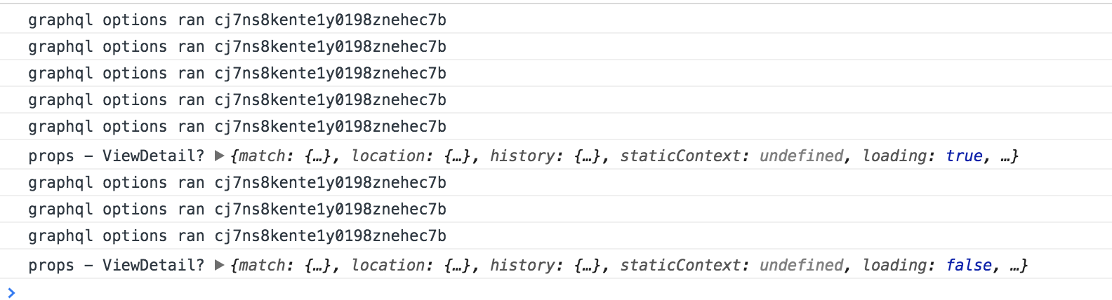 props and options get called multiple times while fetching a query · Issue #660 · apollographql ...