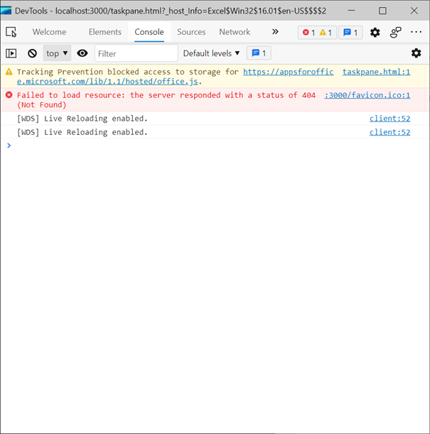 Debugging Excel Add In with Webview2 stops after some seconds, add-in reloads · Issue #1938 ...