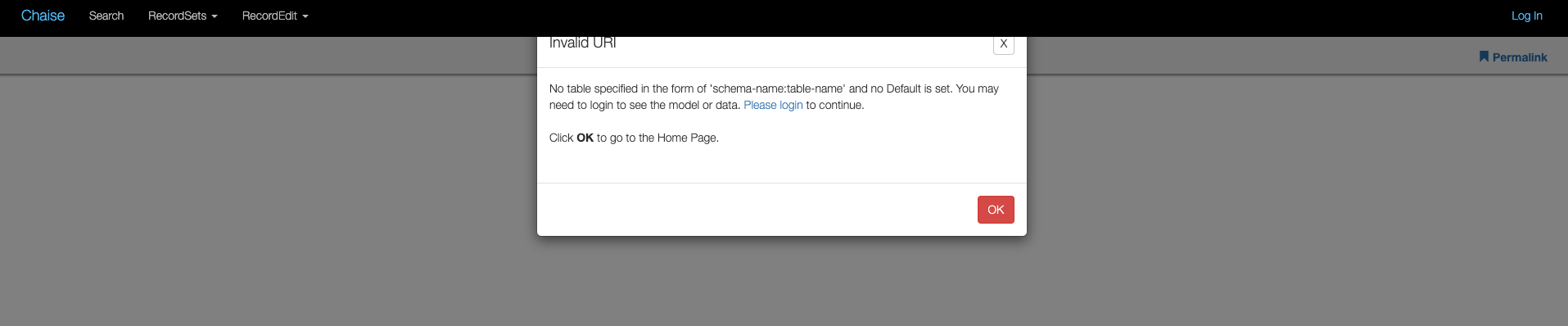 Calling the ErrorService directly makes the dialog box overlap Navbar · Issue #1822 ...