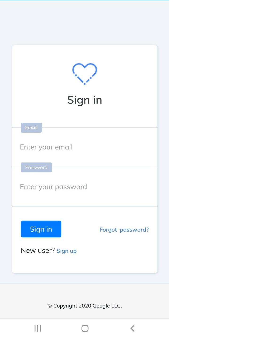 [iOS] Sign in screen > UI issue · Issue #4257 · GoogleCloudPlatform/fda ...