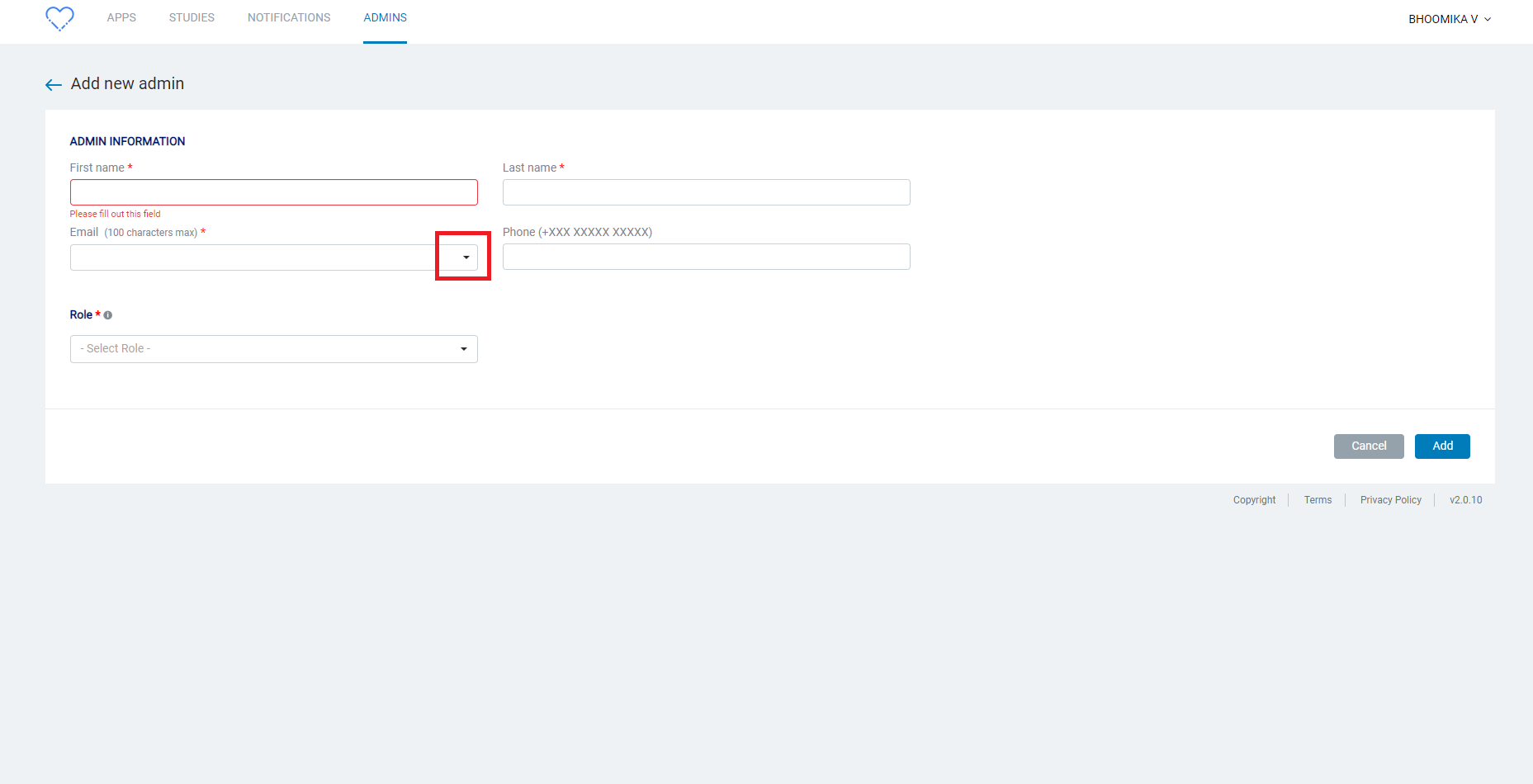 [IDP] [SB] Admins > Add new admin > UI issue in add new admin screen · Issue #4656 ...