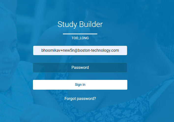 [IDP] [SB] Getting 'Invalid format' error when try to sign in study builder · Issue #5073 ...