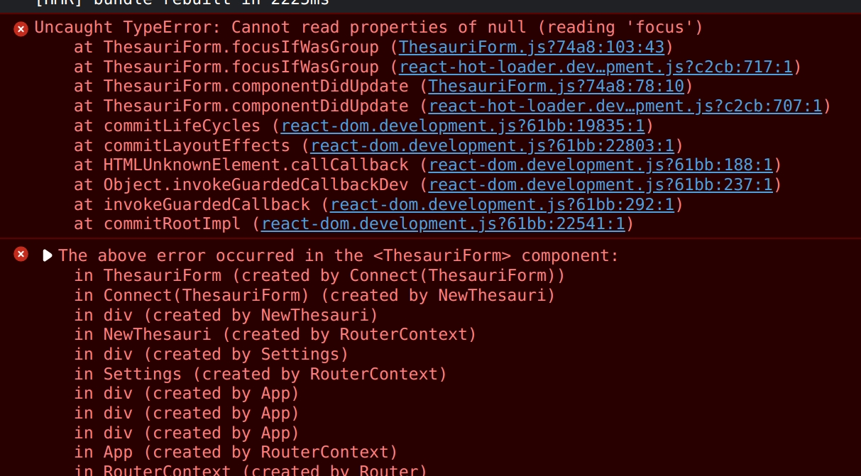 Error when deleting an empty thesauri value · Issue #5172 · huridocs ...