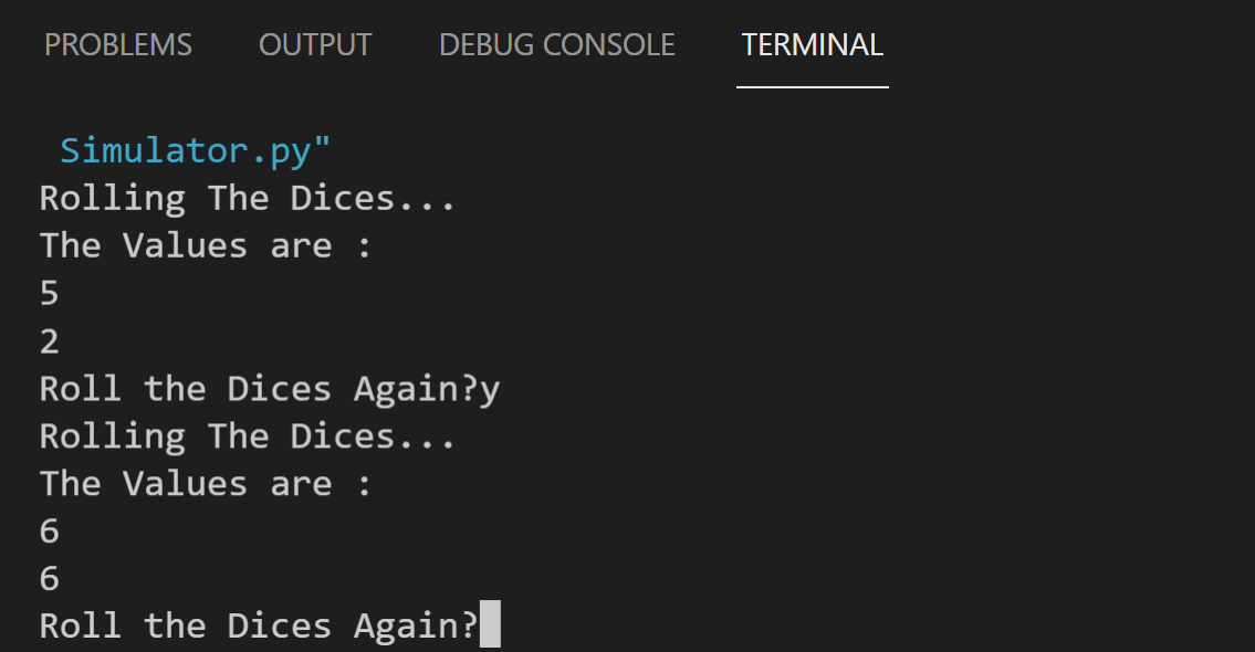 GitHub - Ayshwarya02/Dice-Roll-Simulator