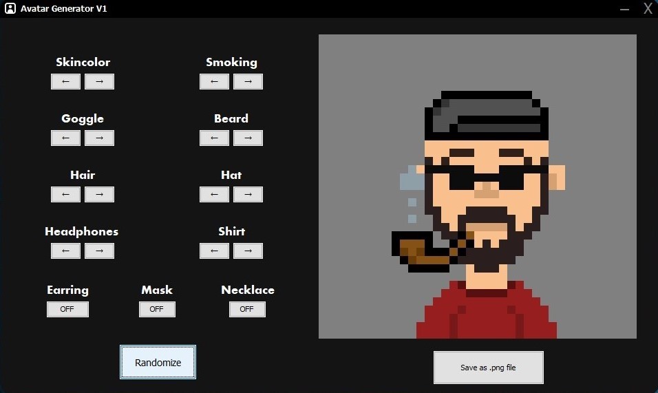 GitHub - sgtesuark/AvatarGeneratorV1: This is an simple avatar ...