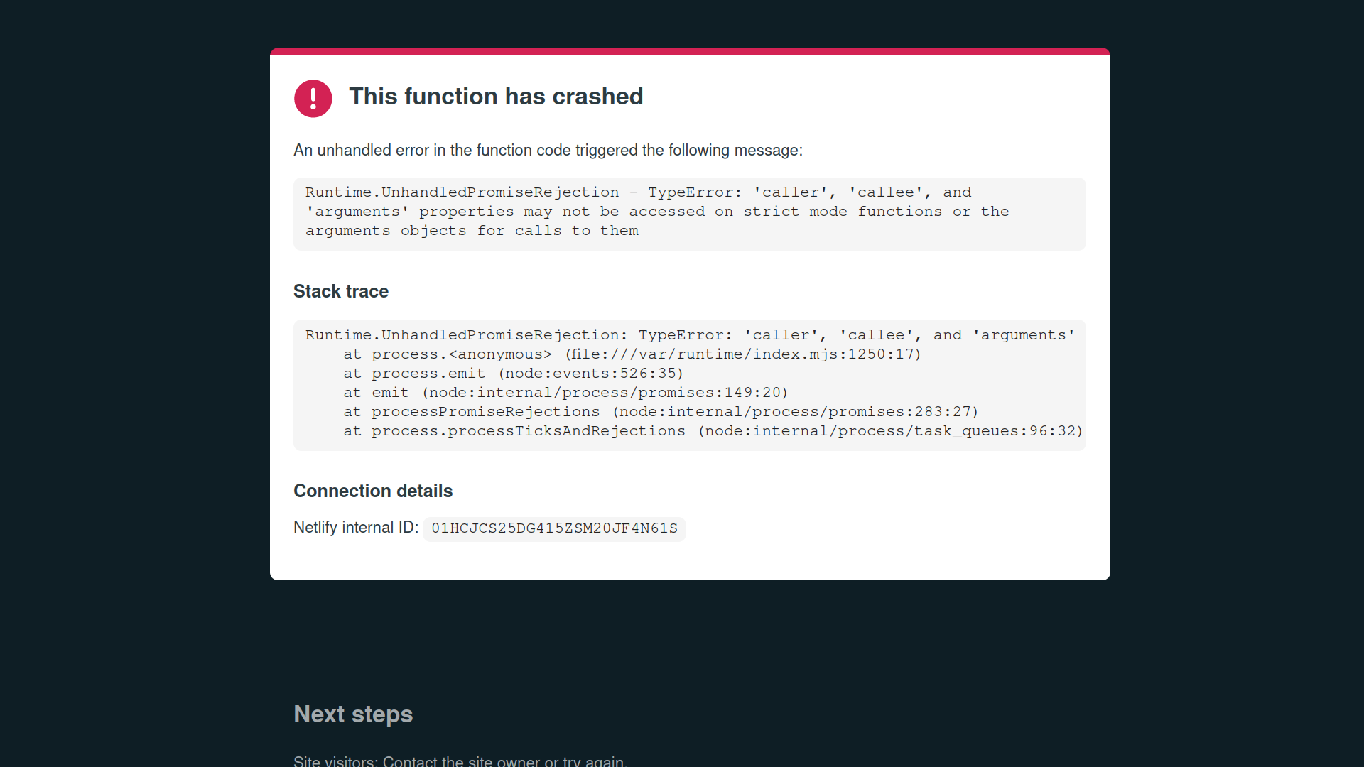 Proton Website Bug The Protondb Website Crashes When Trying To Connect To Steam · Issue 7169 