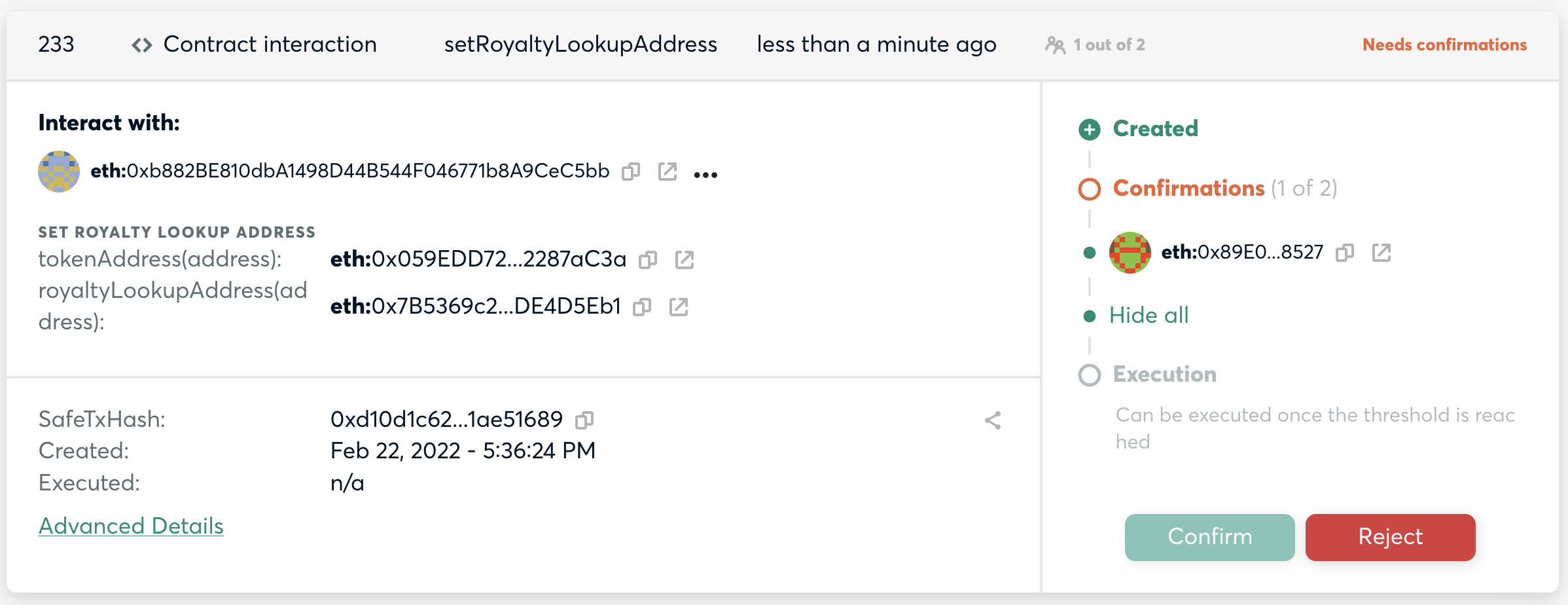 Deploy royalty override contracts **after** Royalty Registry Engine PR is merged · Issue #93 ...