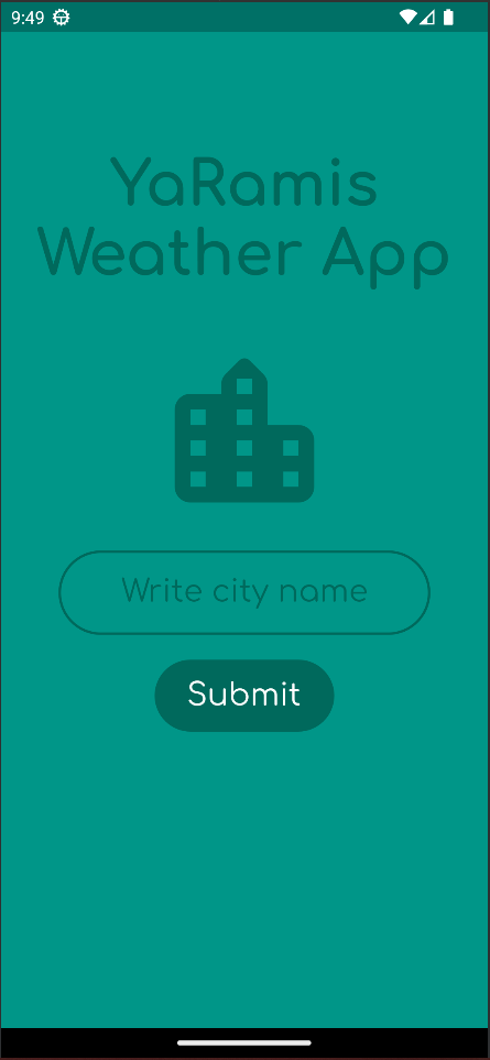 GitHub - YaRamis/weather_app: Weather app on flutter.