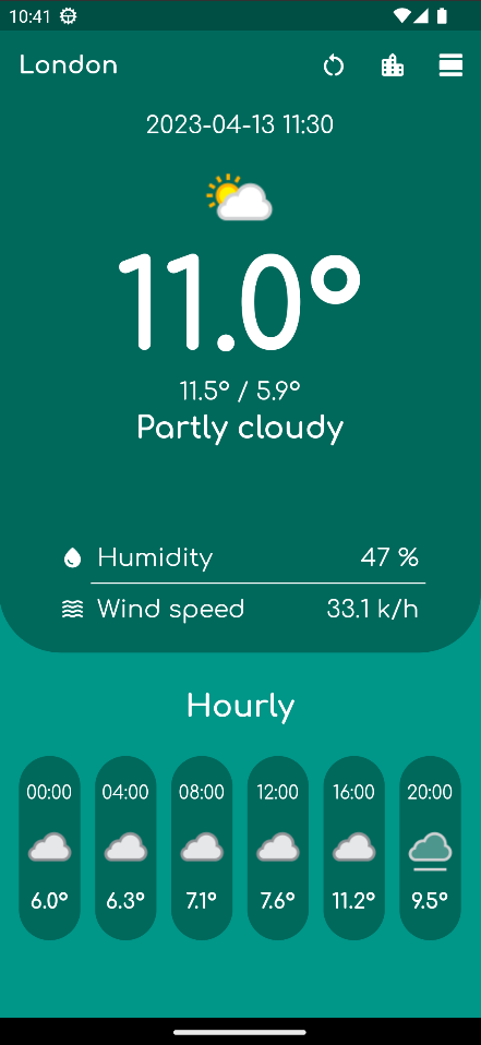 GitHub - YaRamis/weather_app: Weather app on flutter.