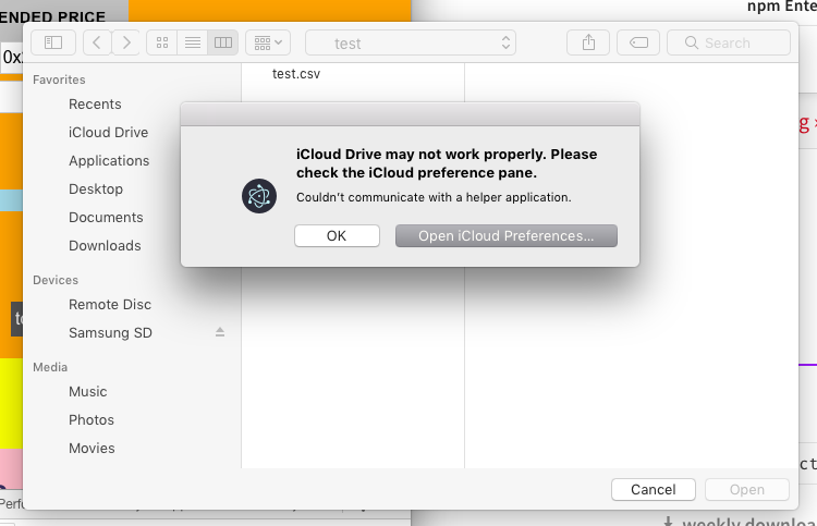 showOpenDialog() open dialog has glitchy behaviors on macOS · Issue #14368 · electron/electron ...