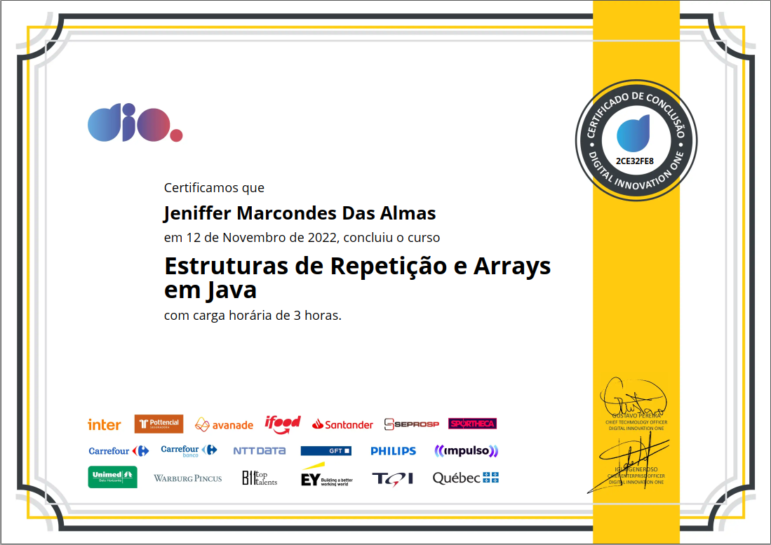 GitHub - jeniffermarcondes/exercicios-java-dio