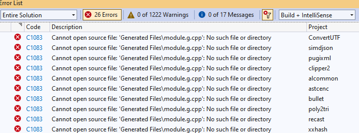 [UWP] Build errors · Issue #1420 · axmolengine/axmol · GitHub