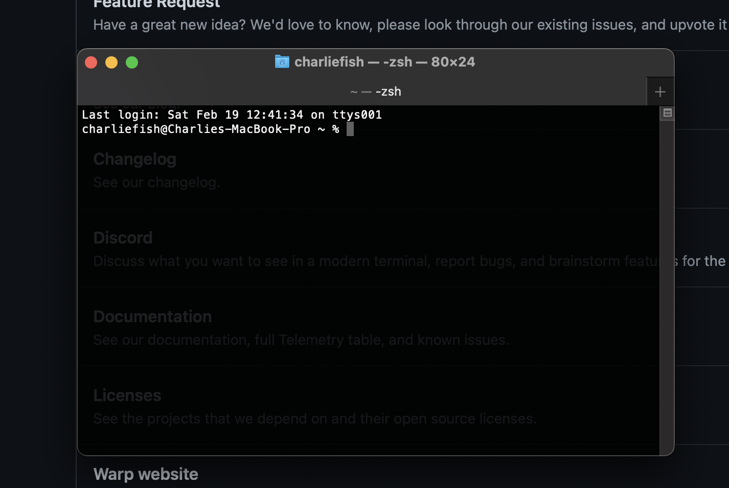 DUP: Duplicate of #017 - Add Support for Transparent Terminal Window · Issue #767 · warpdotdev ...