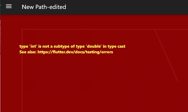 Expected a double but reading an int in the .path files crashes program (NB:Not a fault of ...