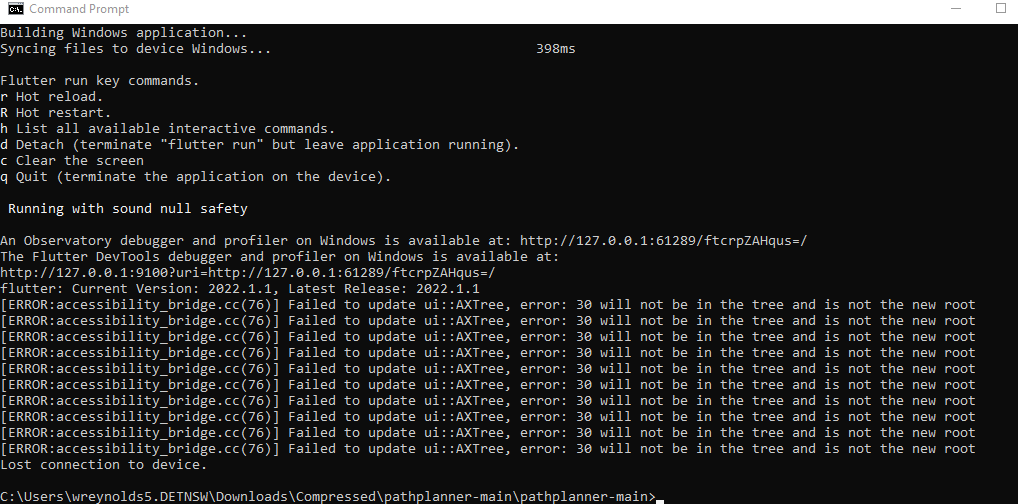 Expected a double but reading an int in the .path files crashes program (NB:Not a fault of ...