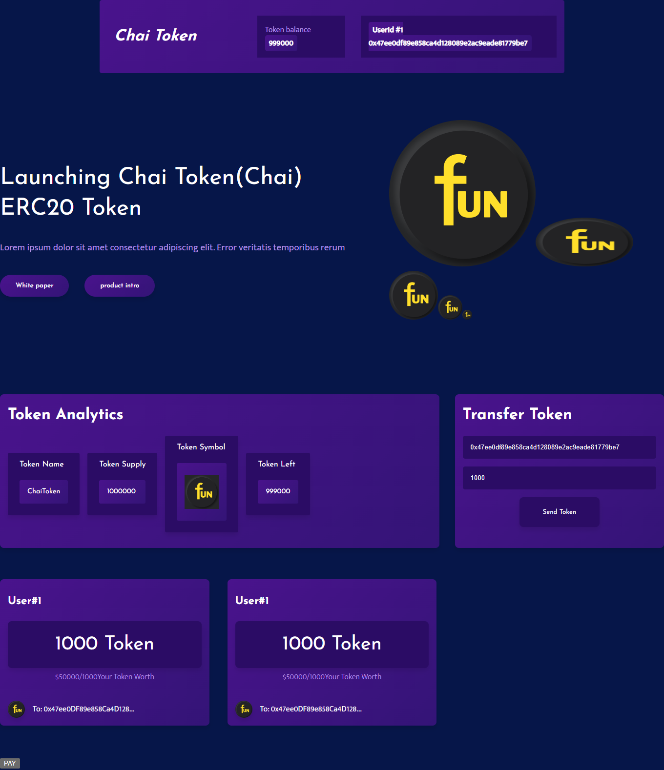 GitHub - ajeetram/Chai-ERC20-Tokens