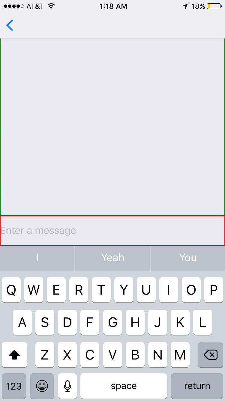 Scroll Snapping To Top On Ios · Issue 142 · Apsl React Native Keyboard Aware Scroll View · Github