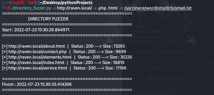 GitHub - Necati-Ustun/DirectoryFuzzer: Directory Fuzzer
