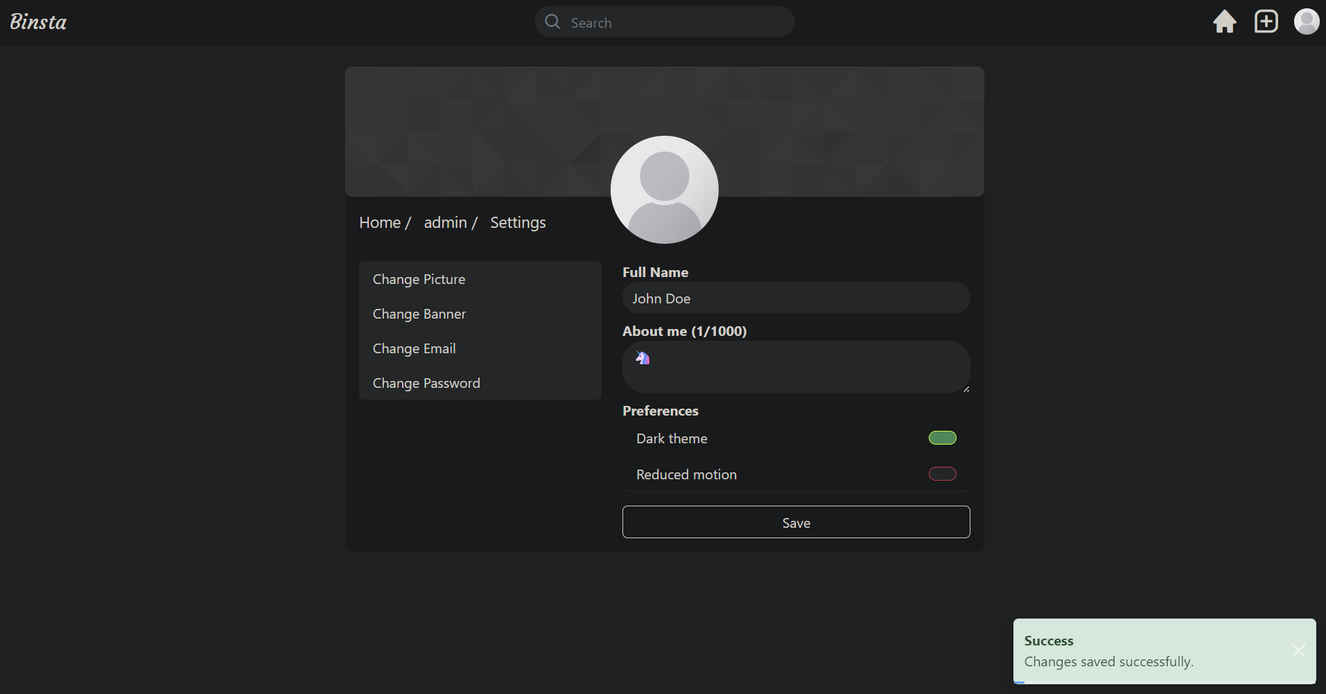 GitHub - zepheijmans/Binsta: A recreation of Instagram but with the goal to share code. I've ...