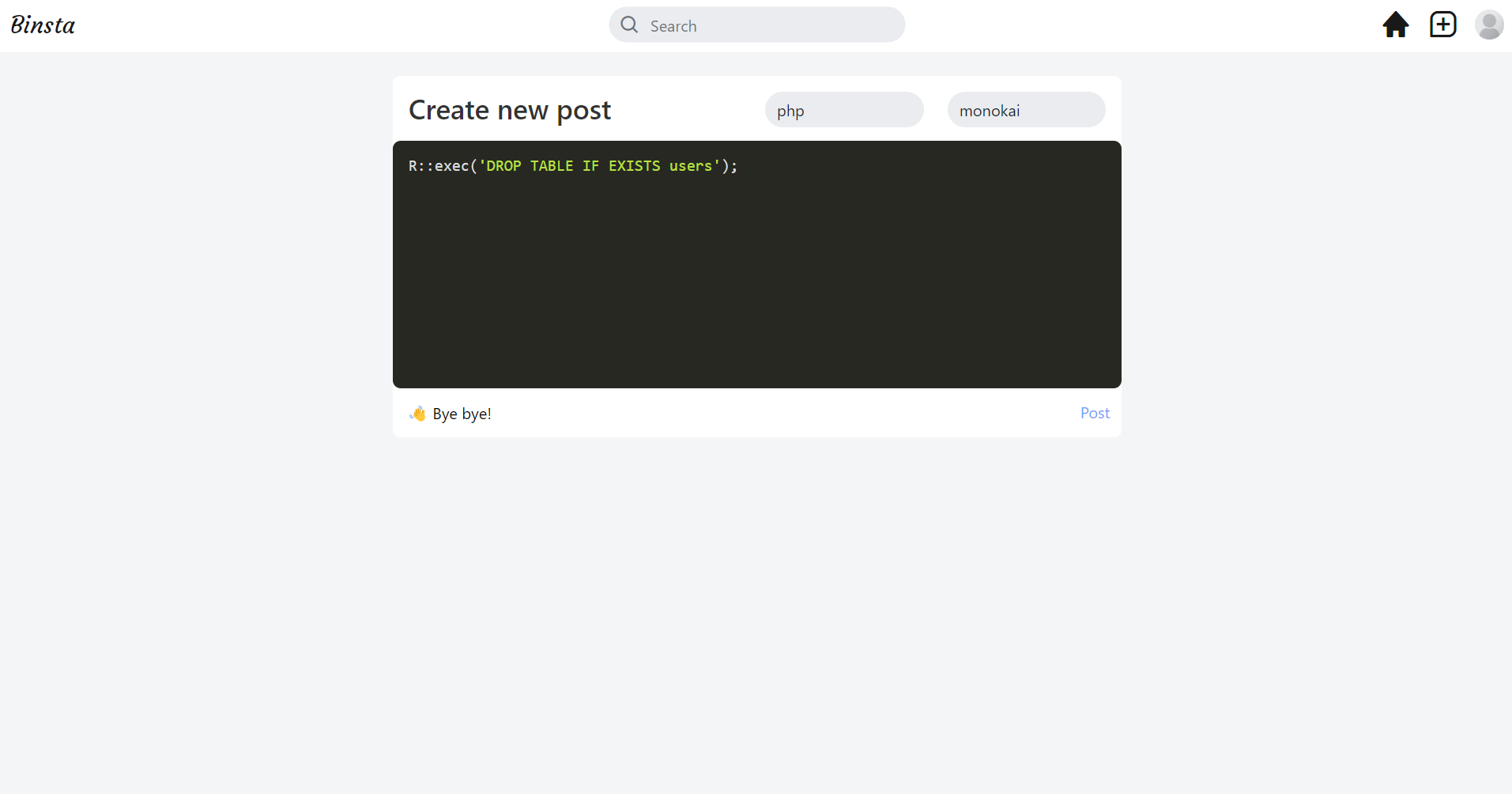 GitHub - zepheijmans/Binsta: A recreation of Instagram but with the goal to share code. I've ...