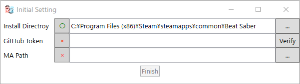GitHub - rakkyo150/BSModManager: ModAssistantで管理できないBeat SaberのModを管理するツール