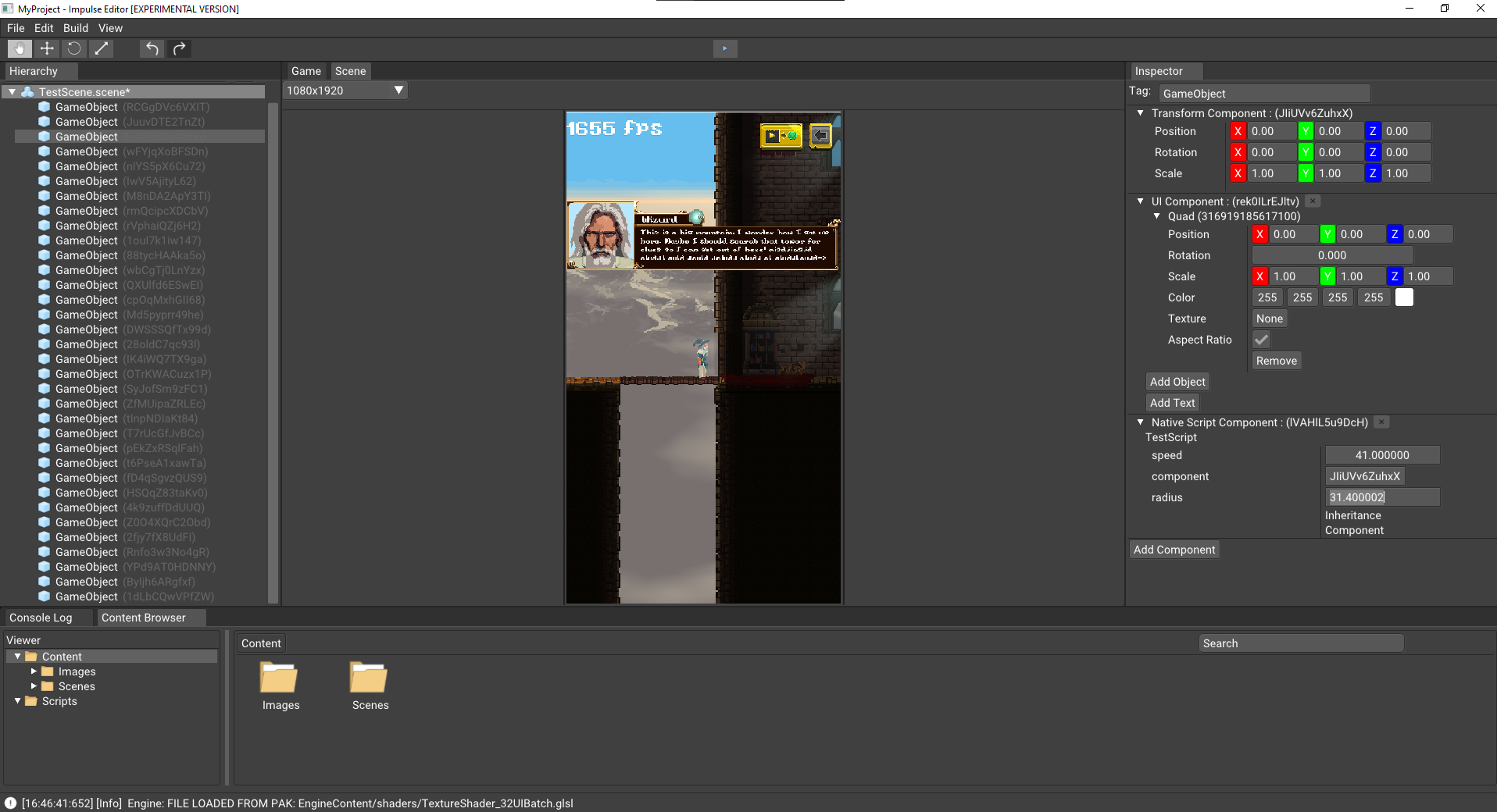 GitHub - da772/ImpulsiveEngine: Cross lightweight platform 2d game engine and editor