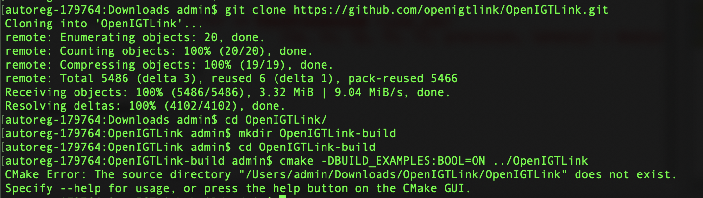 Typo In Build Documentation Cmake · Issue 214 · Openigtlink 