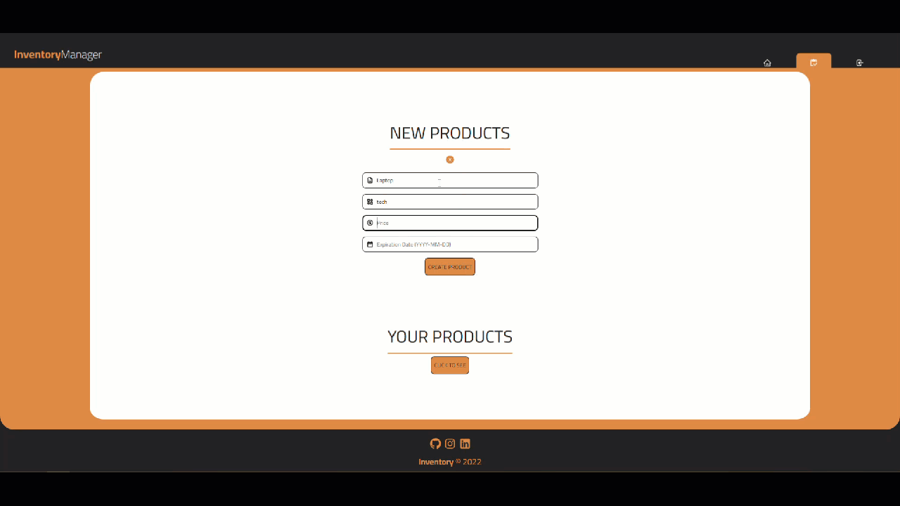 GitHub - rafafsi/inventory-manager: It's a fullstack application that uses SpringBoot ...