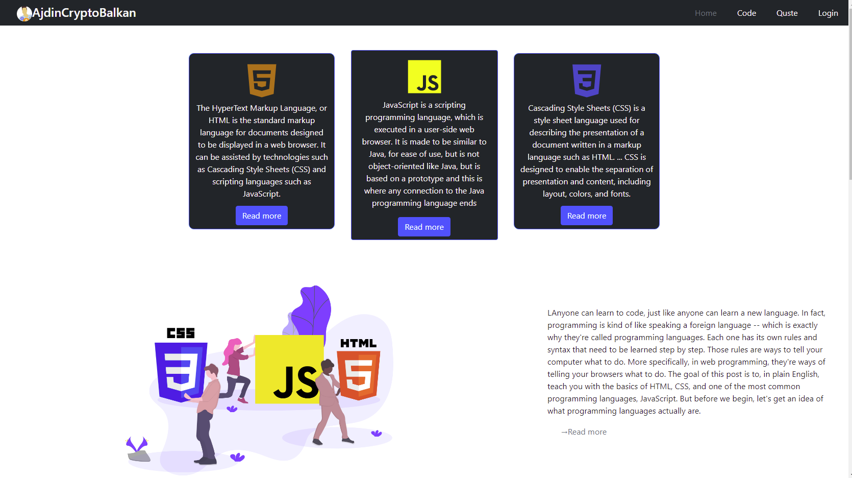 Github Ajdincryptobalkanhtml Css Boostrap Foer Front End Html Css Boostrap Foer Front End 9172