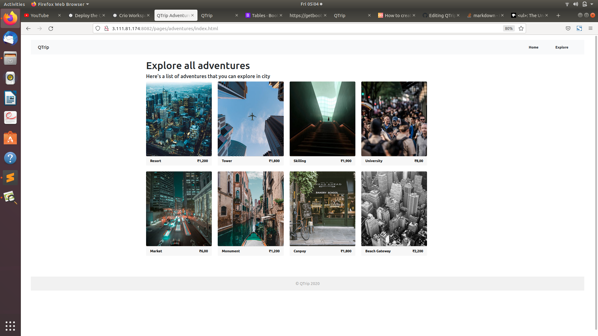 GitHub - TirumalaKrishnaMohanG/QTrip-Static
