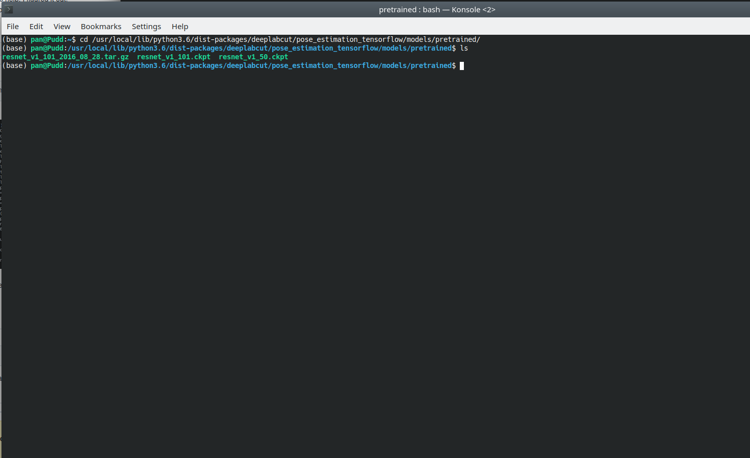 Missing resnet_v1_50.ckpt - No valid checkpoint. (Downloading pre-trained weights from ...