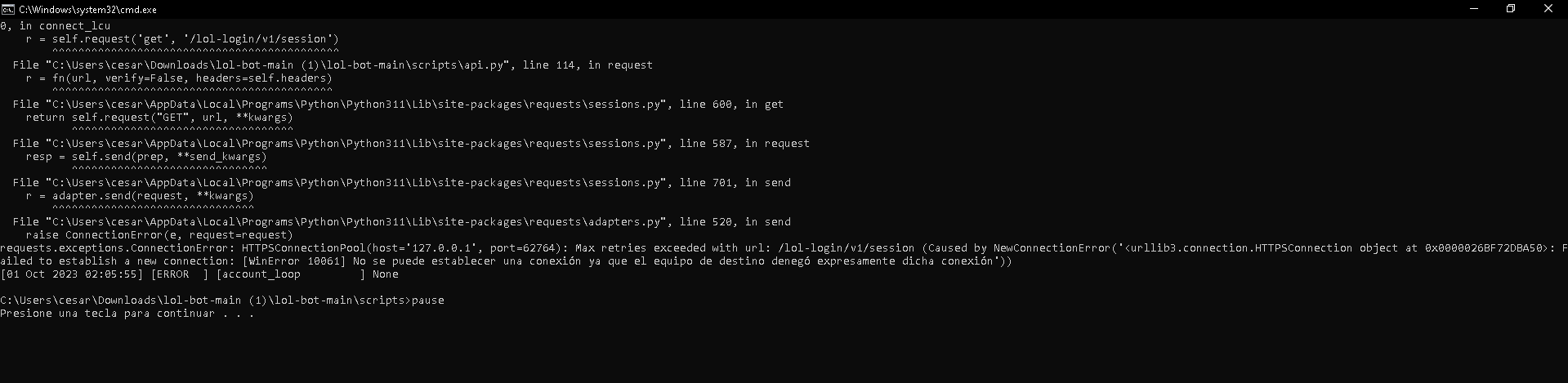 Idk How To Describe This · Issue 96 · Iholstonlol Bot · Github 