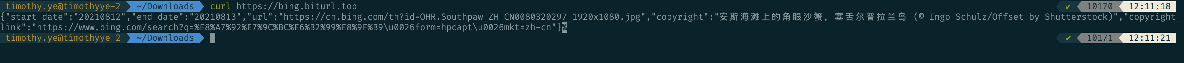 使用 Python 调用接口报错 · Issue #8 · TimothyYe/bing-wallpaper · GitHub