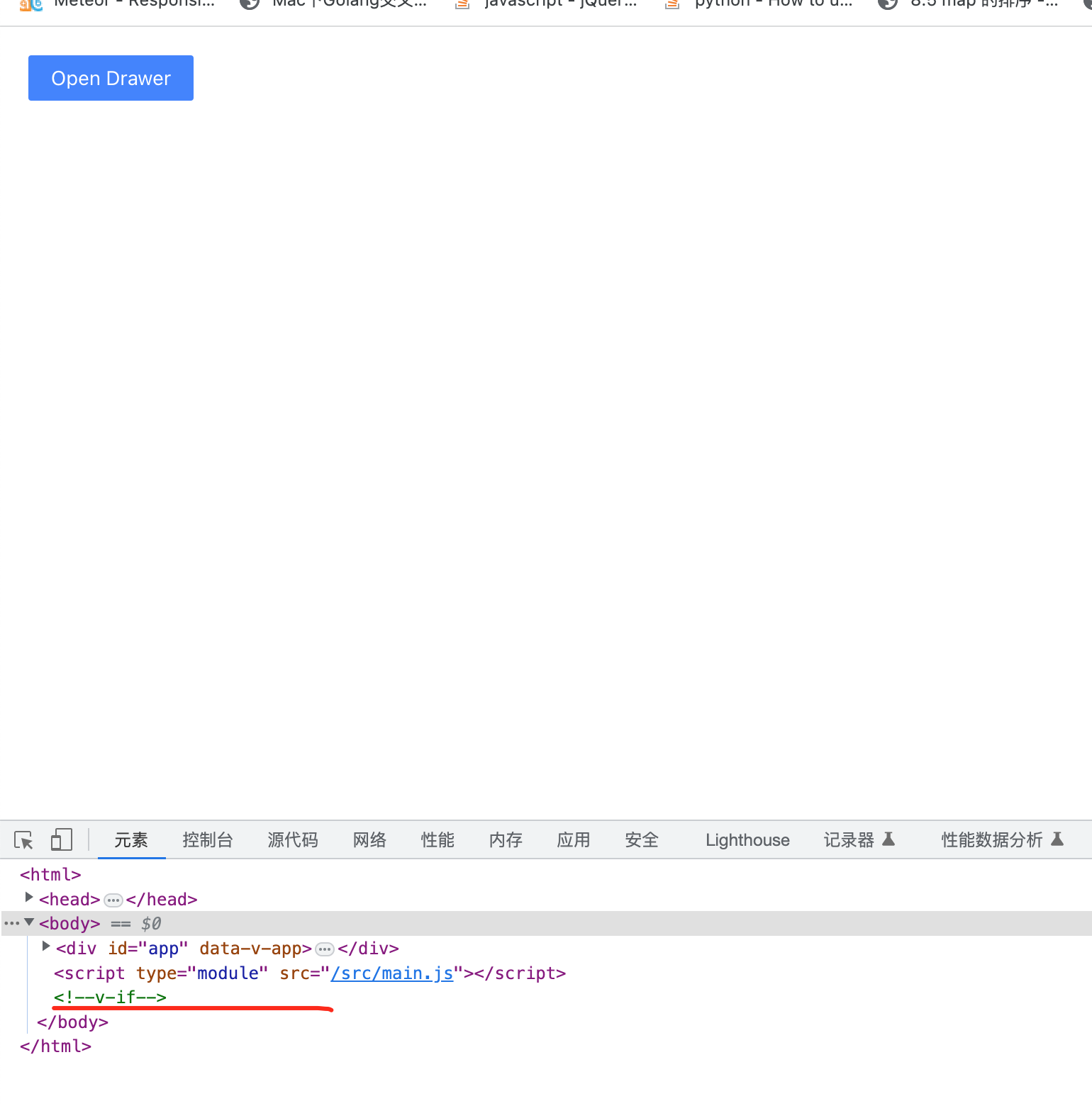 [drawer] Visible 是通过display None 控制是否合理？ · Issue 2453 · Tencent Tdesign Vue · Github