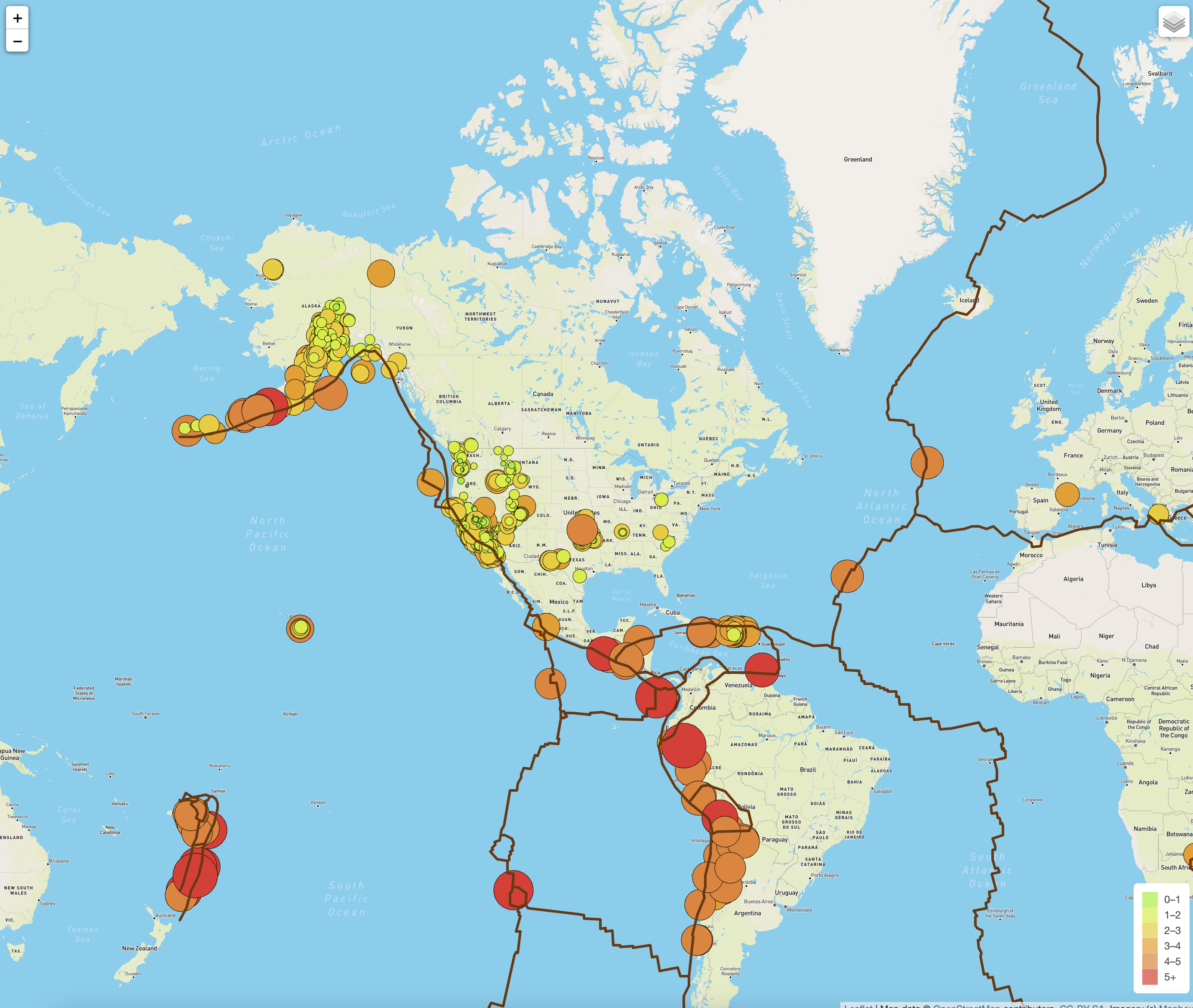 GitHub - minut9/Mapping_Earthquakes: Create visualizations of ...