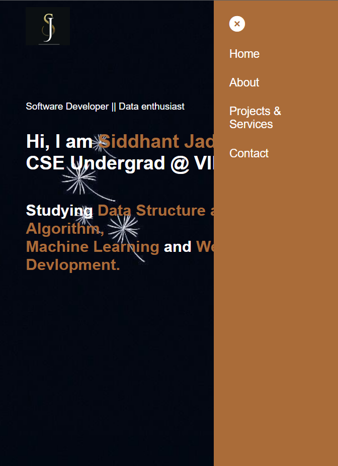 GitHub - Sid-0602/Portfolio-Web-Application: This is my Personal Portfolio Website designed ...