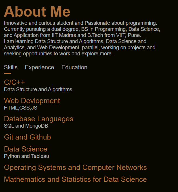 GitHub - Sid-0602/Portfolio-Web-Application: This is my Personal Portfolio Website designed ...