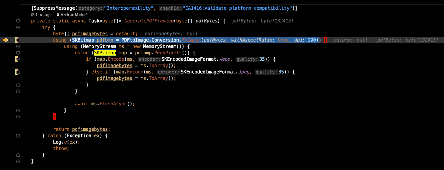 Hope to optimize it · Issue #41 · sungaila/PDFtoImage · GitHub