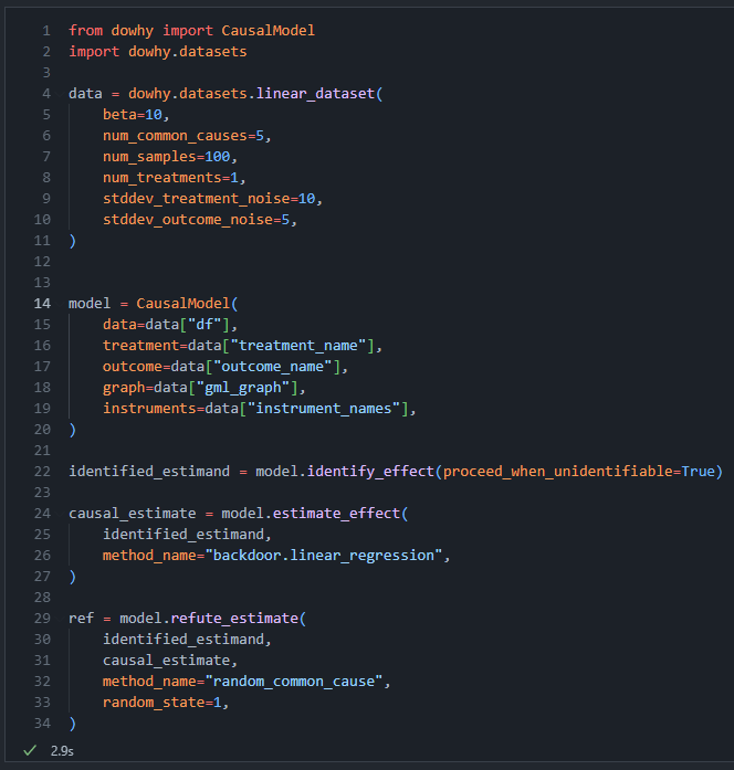 random_state of integer cause an error in refute_estimate methods. · Issue #719 · py-why/dowhy ...