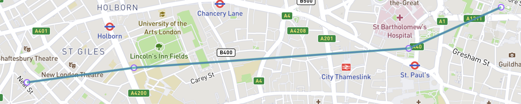 Unable to generate midpoints when creating a polygon (just looking for potential suggestions ...