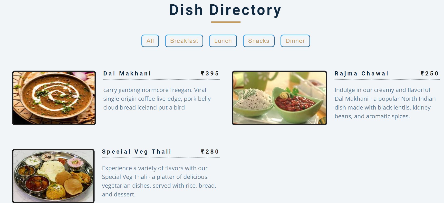 GitHub - akash12singh/Dish-Directory: Dish Directory project is a website that showcases a menu ...