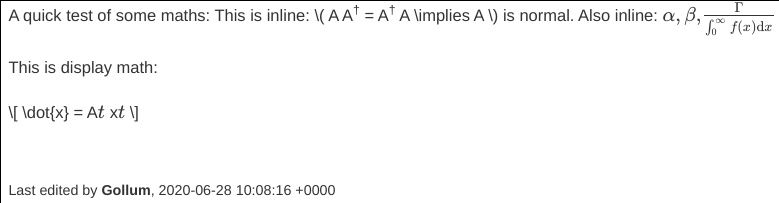 Mathjax not working with Org-mode markup · Issue #1588 · gollum/gollum · GitHub