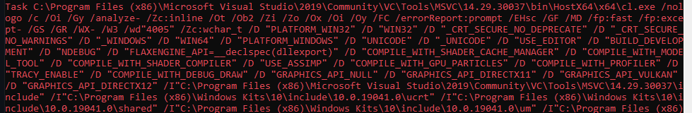 Visual Studio 2019 compile error · Issue #554 · FlaxEngine/FlaxEngine · GitHub
