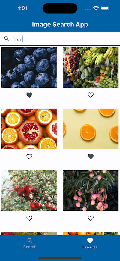 GitHub - Jason-mcm/Image-Search-App: Cross platform image searching application using flutter ...