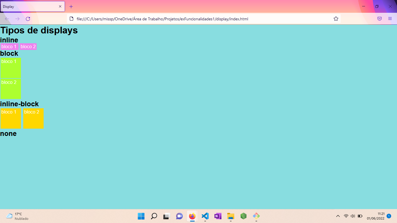 GitHub - Jessica-Vieira/displays-css